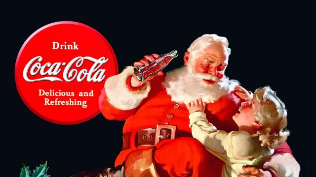 Coca-Cola's Iconic Santa Claus Ads by Haddon Sundblom