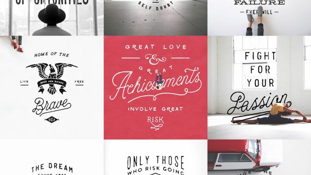 Lettering Illustrations By Meni Chatzipanagiotou